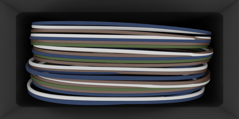 Mini Rubber Band Drawer Organiser | Modu Drawer